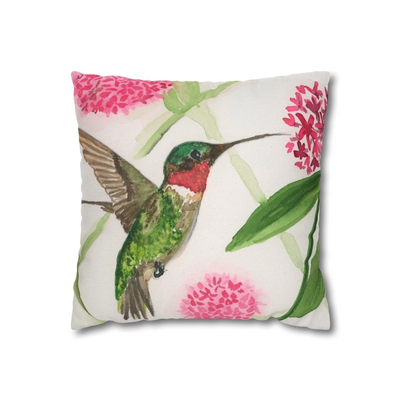 Hummingbird Pillow - Etsy