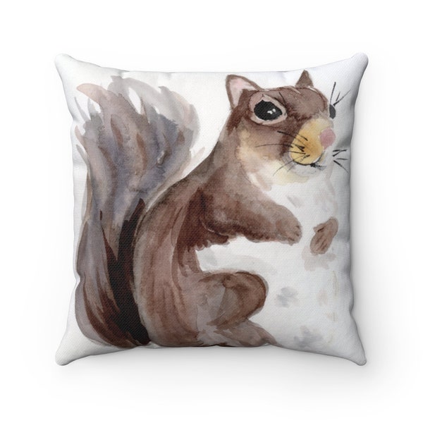 Squirrel Pillow - Etsy