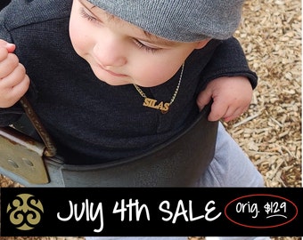 Baby Boy Gold Necklace - Etsy