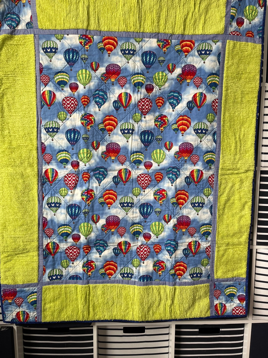 Hot Air Balloon Quilt - Etsy
