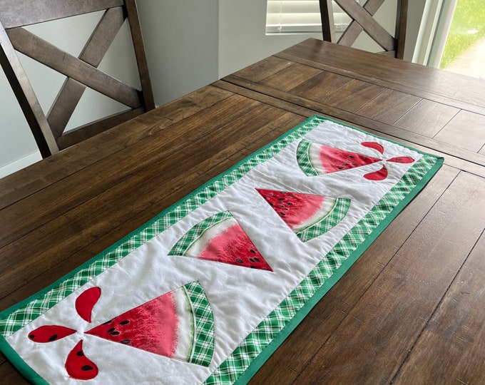Whimsical Watermelon Table Runner - Etsy