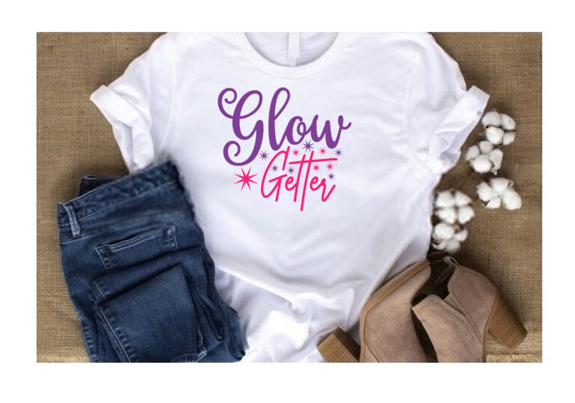 Glow Getter SVG Girly Svg Mama Bear Svg Mom Life Svgbeauty - Etsy