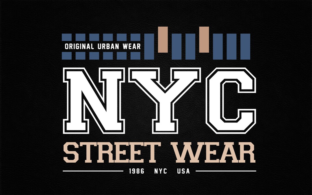 Original Urban Wear Nyc Streetwear Svg, Urban Clothing Design, Nyc ...
