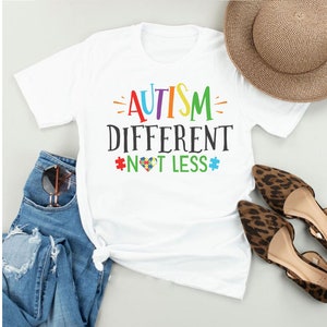 Autism Different Not Less SVG, Autism Awareness Svg,its a Different ...