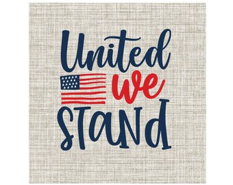 United We Stand Svg | Etsy