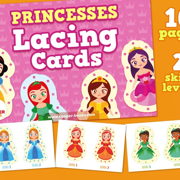 Princess scissor skills printable - Etsy.de