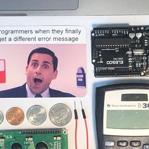 Funny Tech Meme Sticker for Software Engineers and Computer Programmers ...