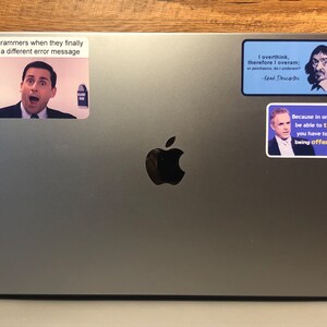 Funny Tech Meme Sticker for Software Engineers and Computer Programmers ...