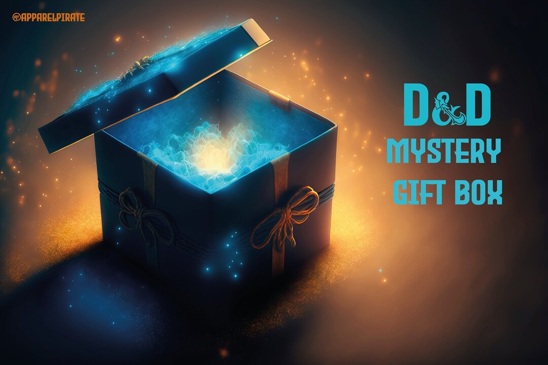 Mystery Gift Box / D&D Gift Box / Dnd Gift / Dice Set / Dice Bag / Mug ...