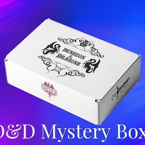 Mystery Gift Box / D&D Gift Box / Dnd Gift / Dice Set / Dice Bag / Mug ...