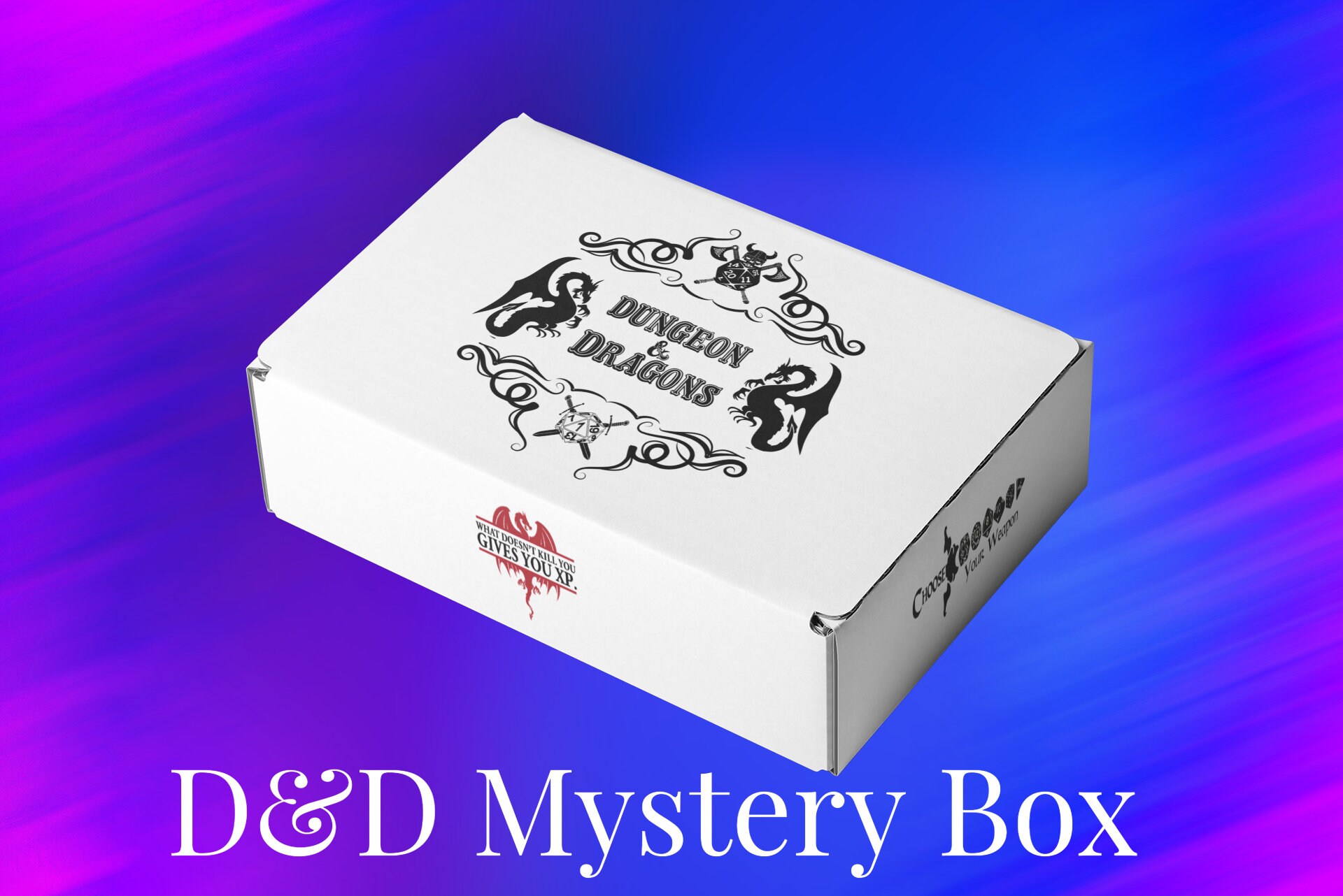 Mystery Gift Box / D&D Gift Box / Dnd Gift / Dice Set / Dice - Etsy UK