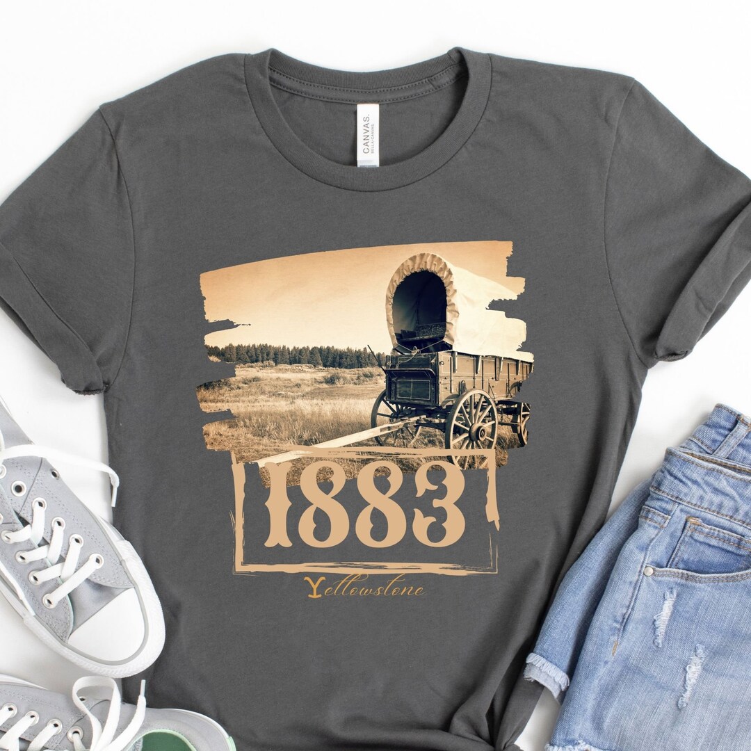 1883 Yellowstone T-shirt 1883 Shirt Yellowstone Prequel Tee Yellowstone ...