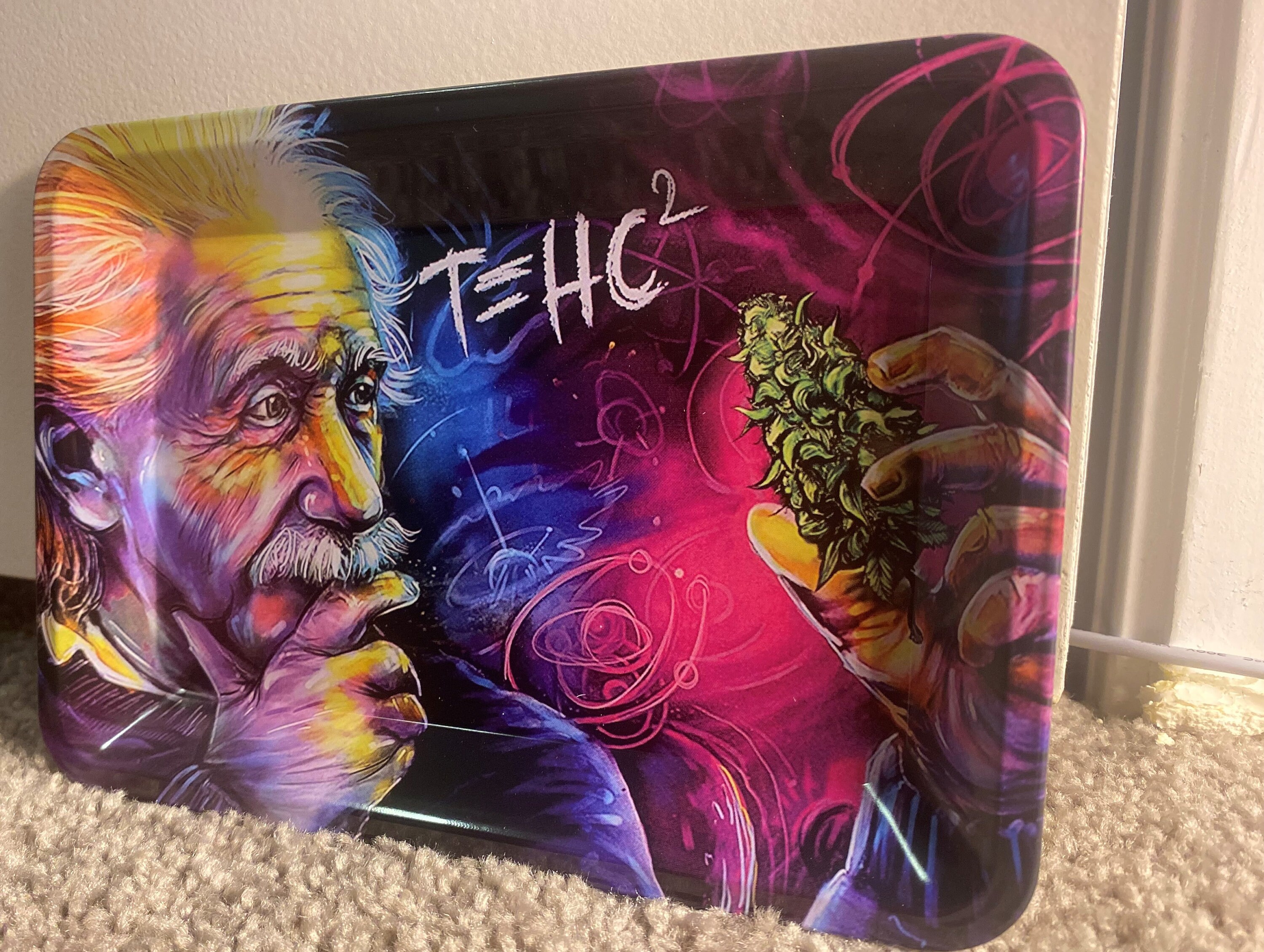 ALBERT EINSTEIN Rolling Tray One of a Kind True Beauty. - Etsy