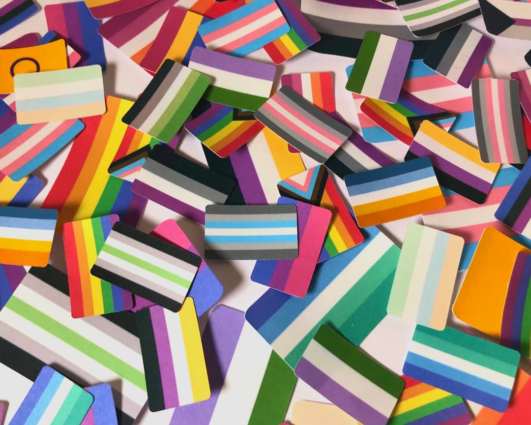 100x PRIDE FLAG STICKERS Bulk Wholesale up to 80% Off - Etsy