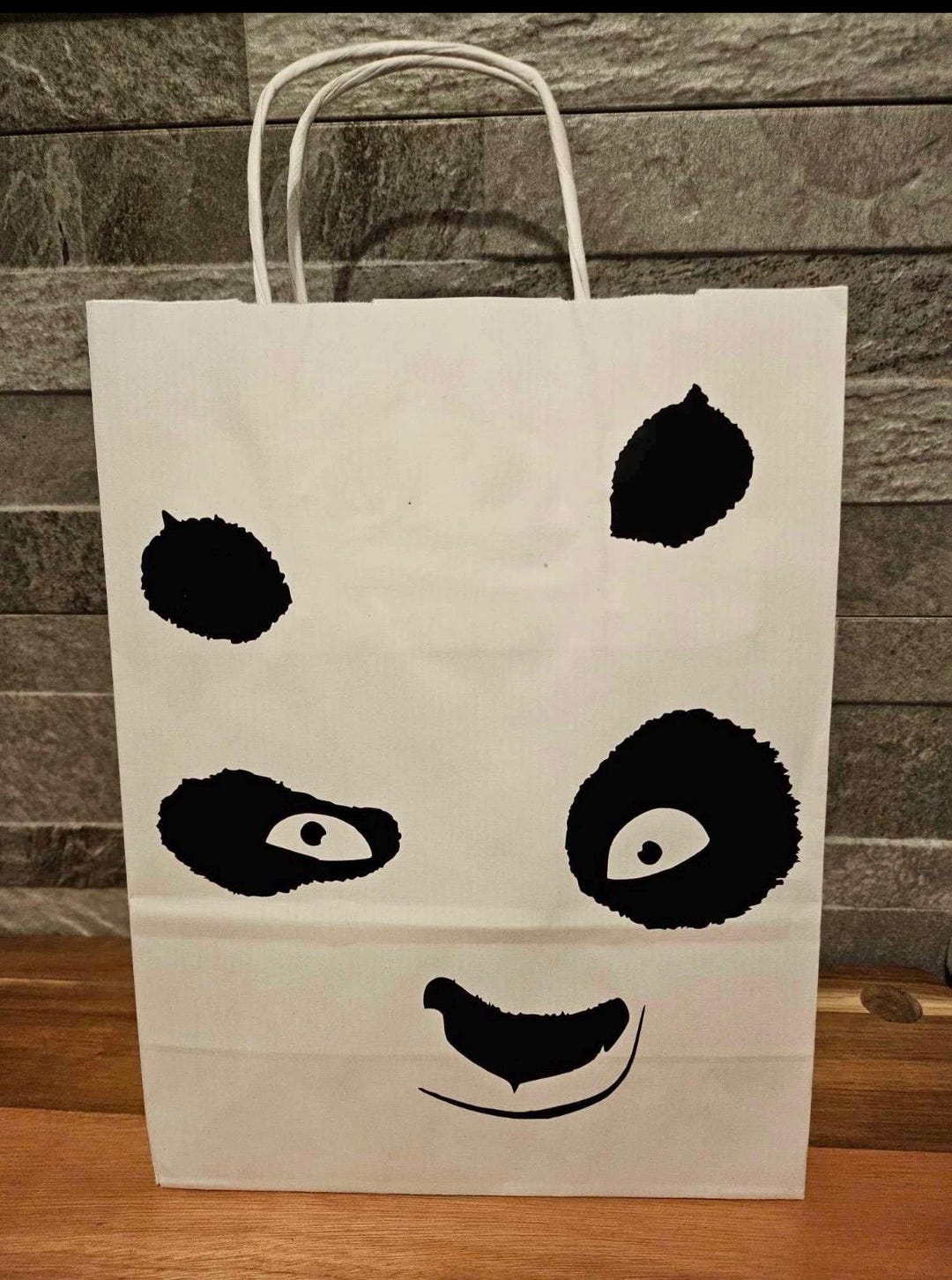 Set of 6 Kung Fu Panda Inspired Paper Party Bags - Etsy