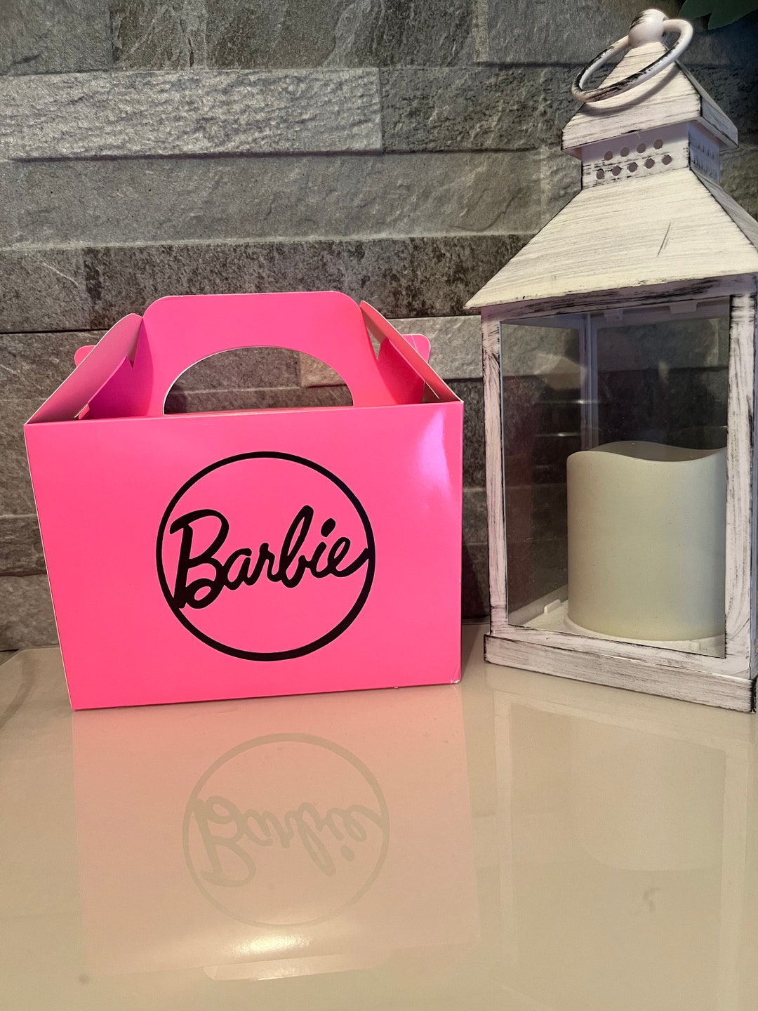 Barbie Inspired Party Food Box X8 - Etsy UK