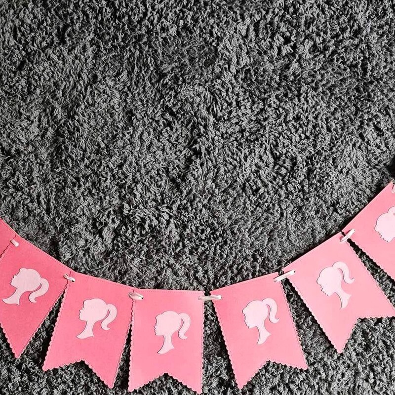 Barbie Banner - Etsy