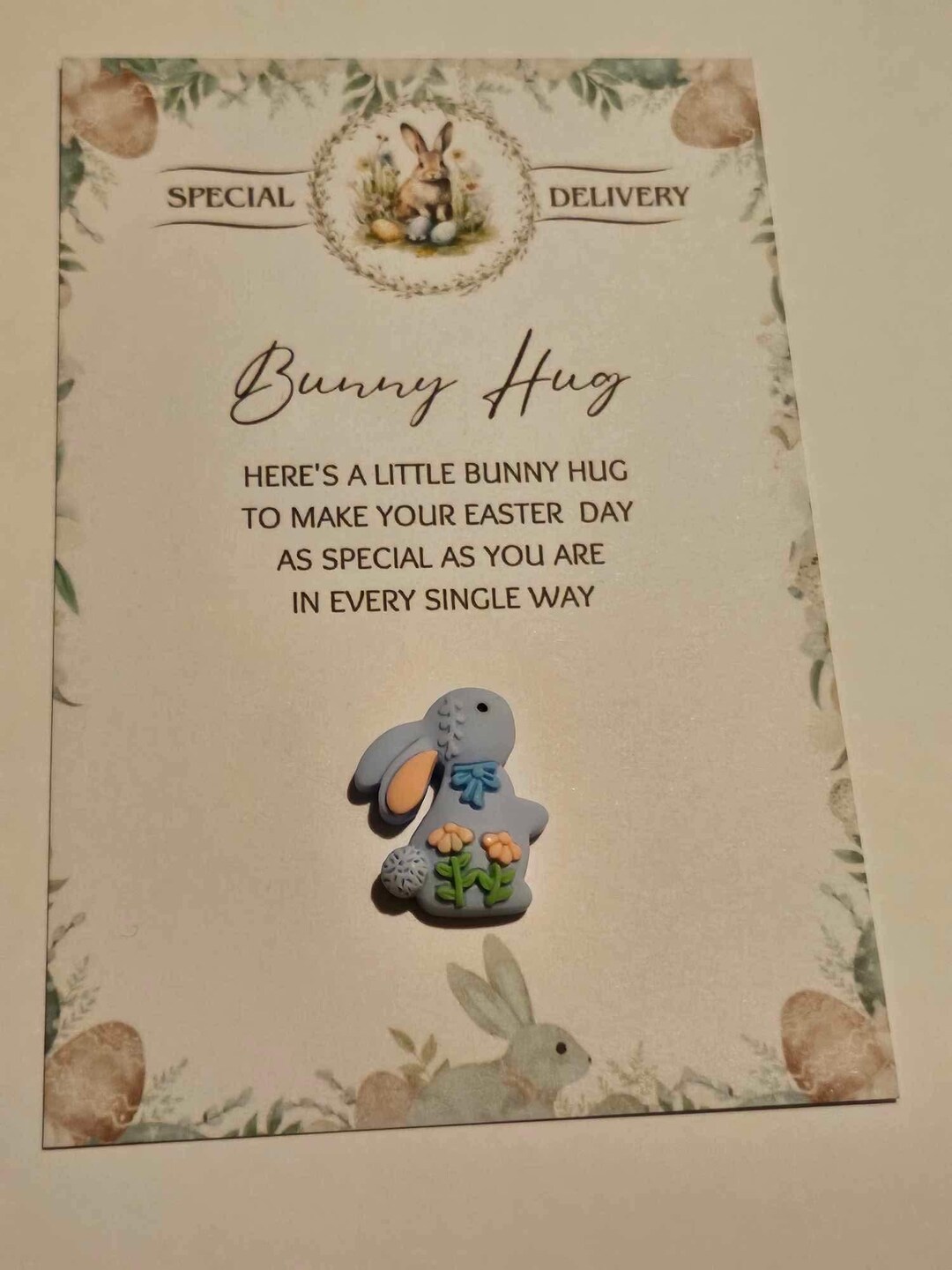 Easter Bunny Pocket Hug - Etsy