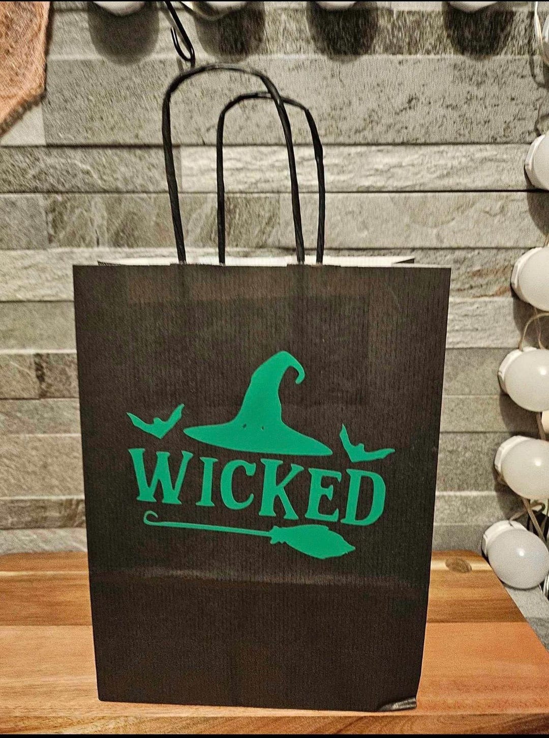 Set of 6 Wicked Inspired Paper Party Bags - Etsy