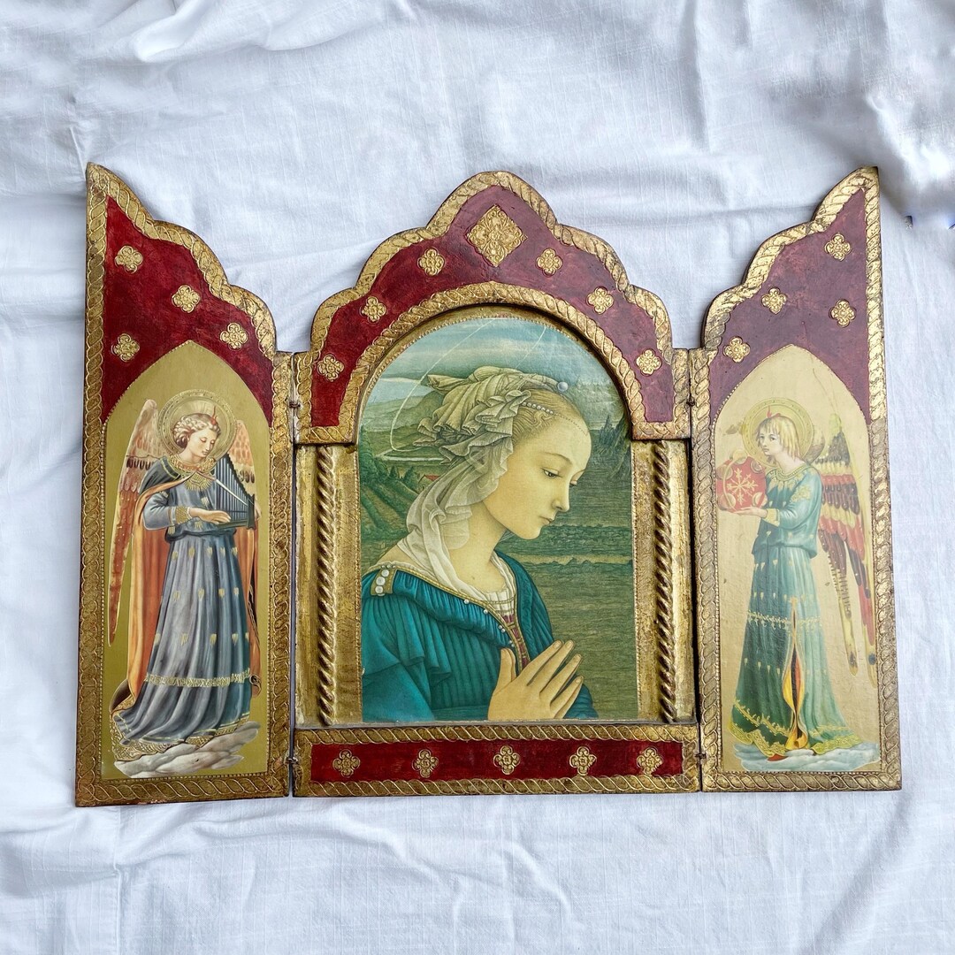 Vintage Sacred Italian Florentine Art. Vintage Florentine Vintage ...