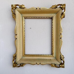 Italian Vintage Frame. Florentine Style Wooden Frame. Decorative Frame ...