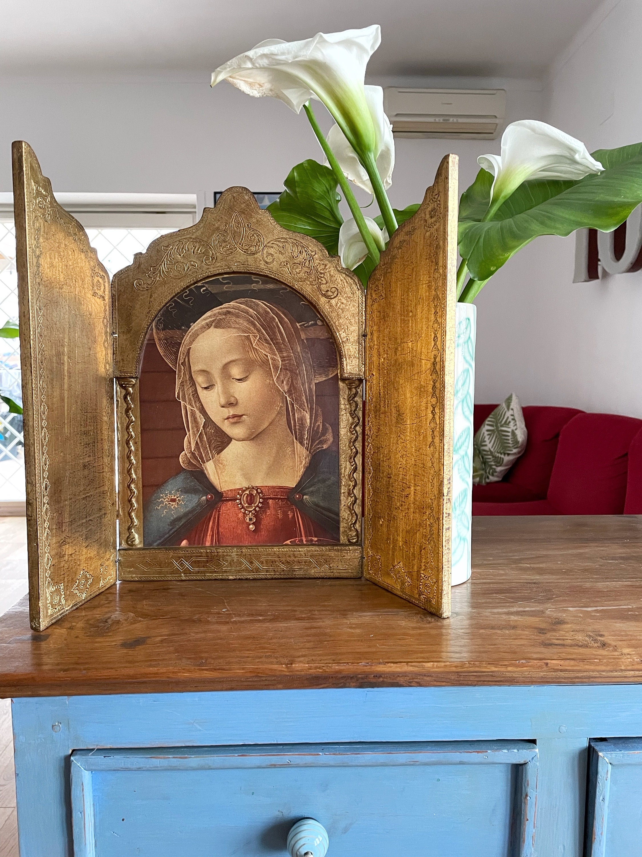 Vintage Sacred Italian Florentine Art. Vintage Florentine Vintage ...