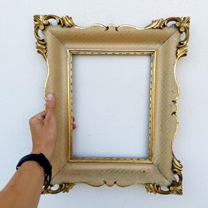 Italian Vintage Frame. Florentine Style Wooden Frame. Decorative Frame ...