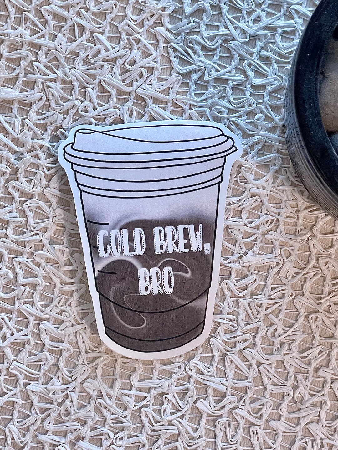 Cold Brew Bro Vinyl Sticker - Cool Story Bro - Coffee Fan - Cold Brew ...
