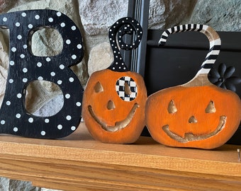 Boo Wood Cutout - Etsy