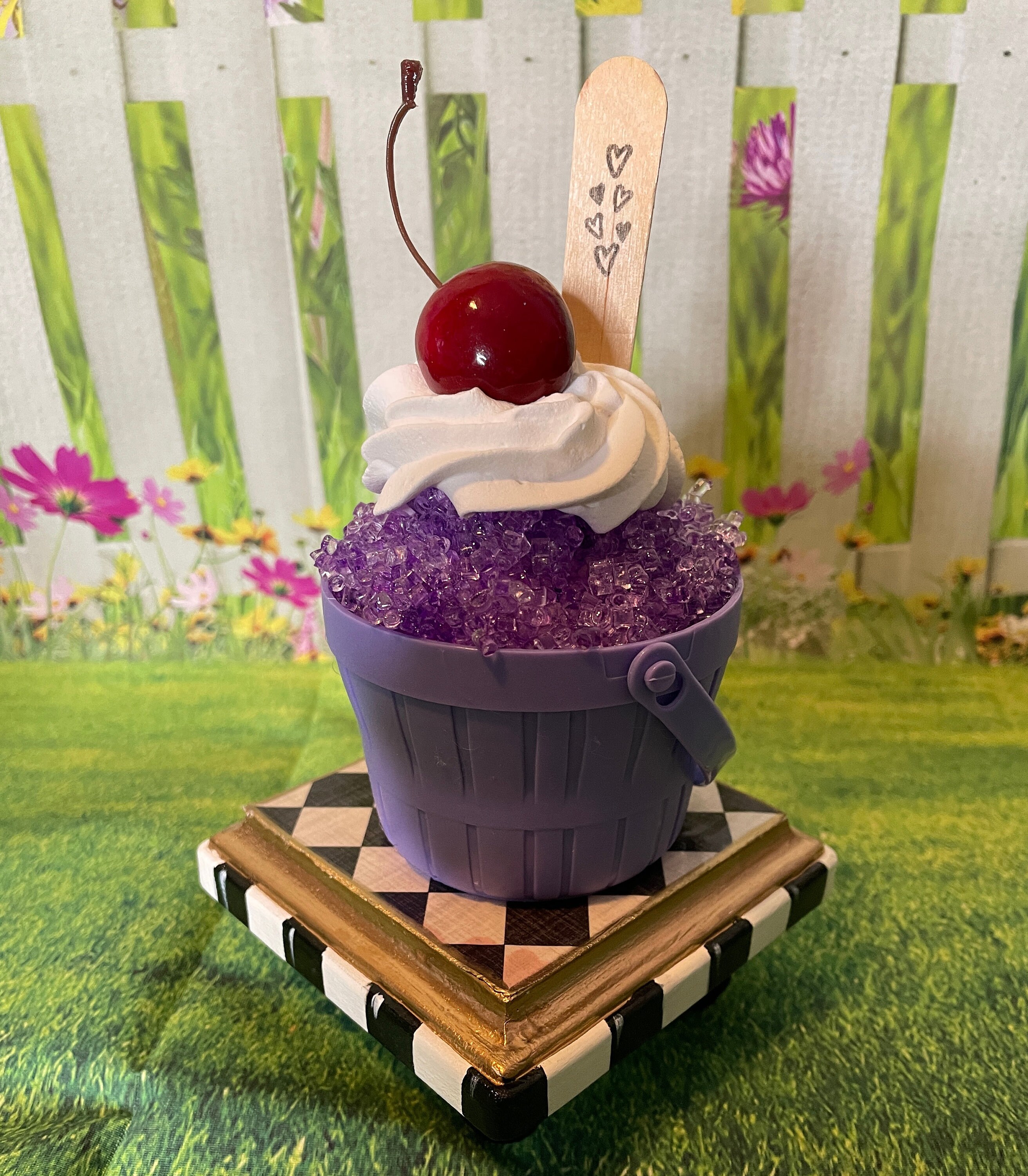 Fake Shaved Ice Cups Tiered Tray Decor Photo Props Ice - Etsy