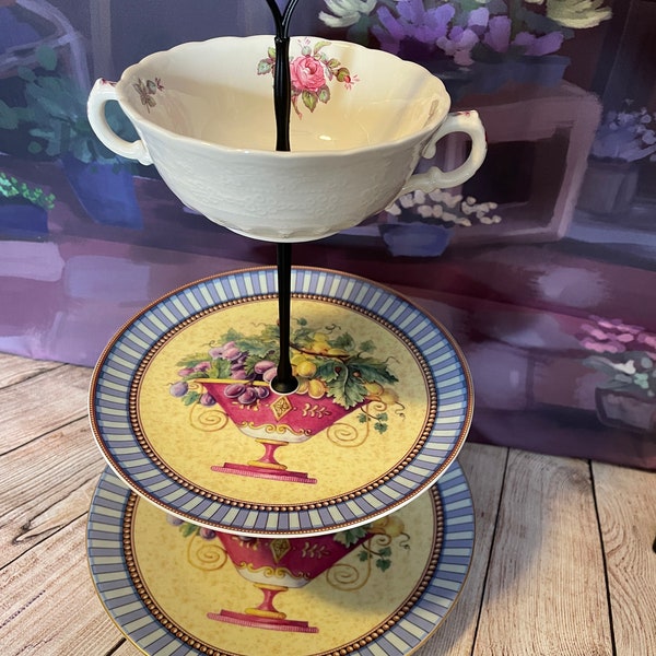 Tier Plate Stand - Etsy