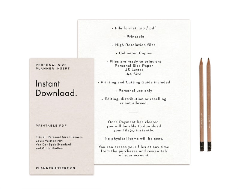 PERSONAL SIZE // Reading Log Planner Insert Printable / Student Reading ...