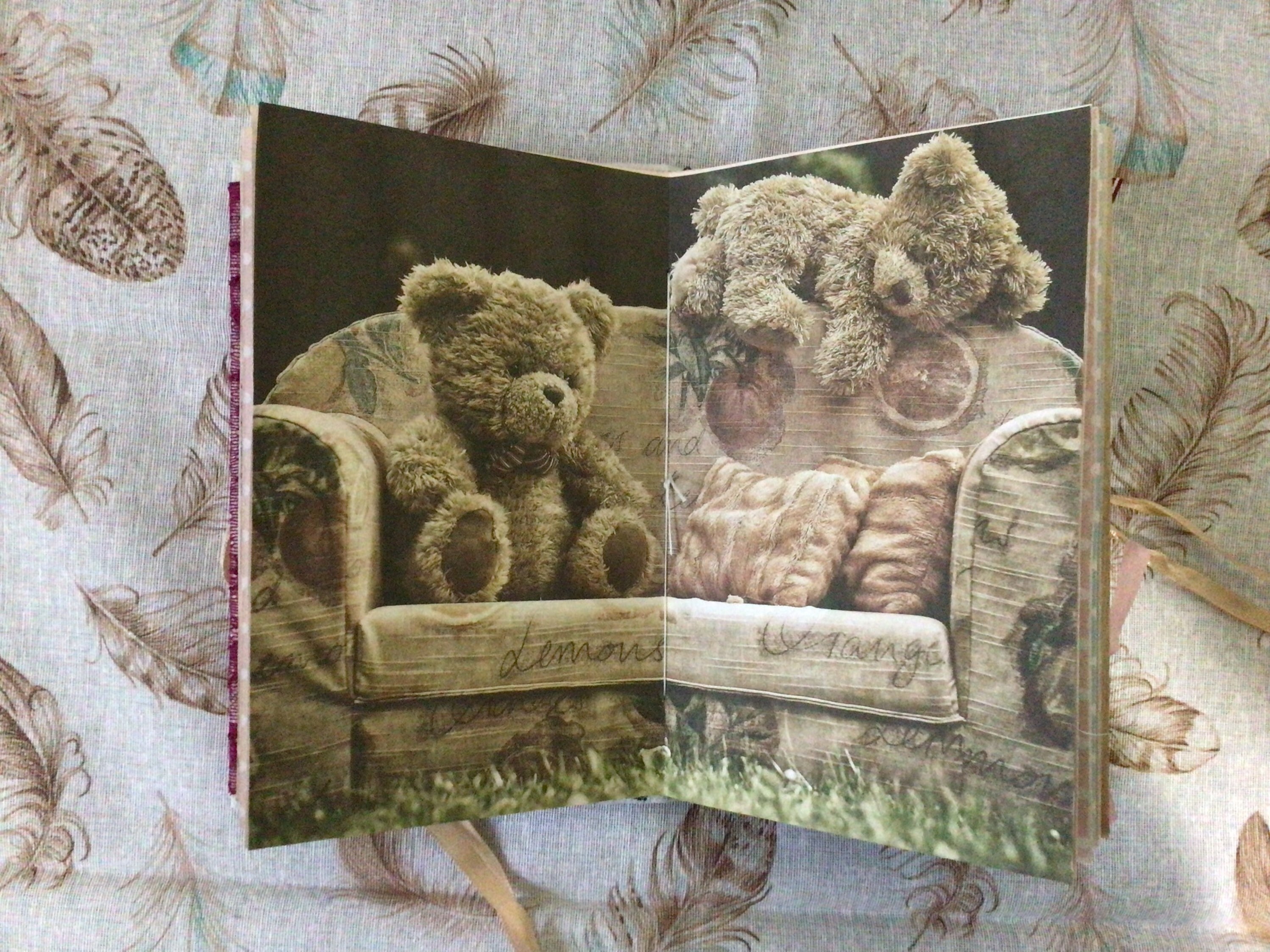 Teddy Bear Journal - Etsy