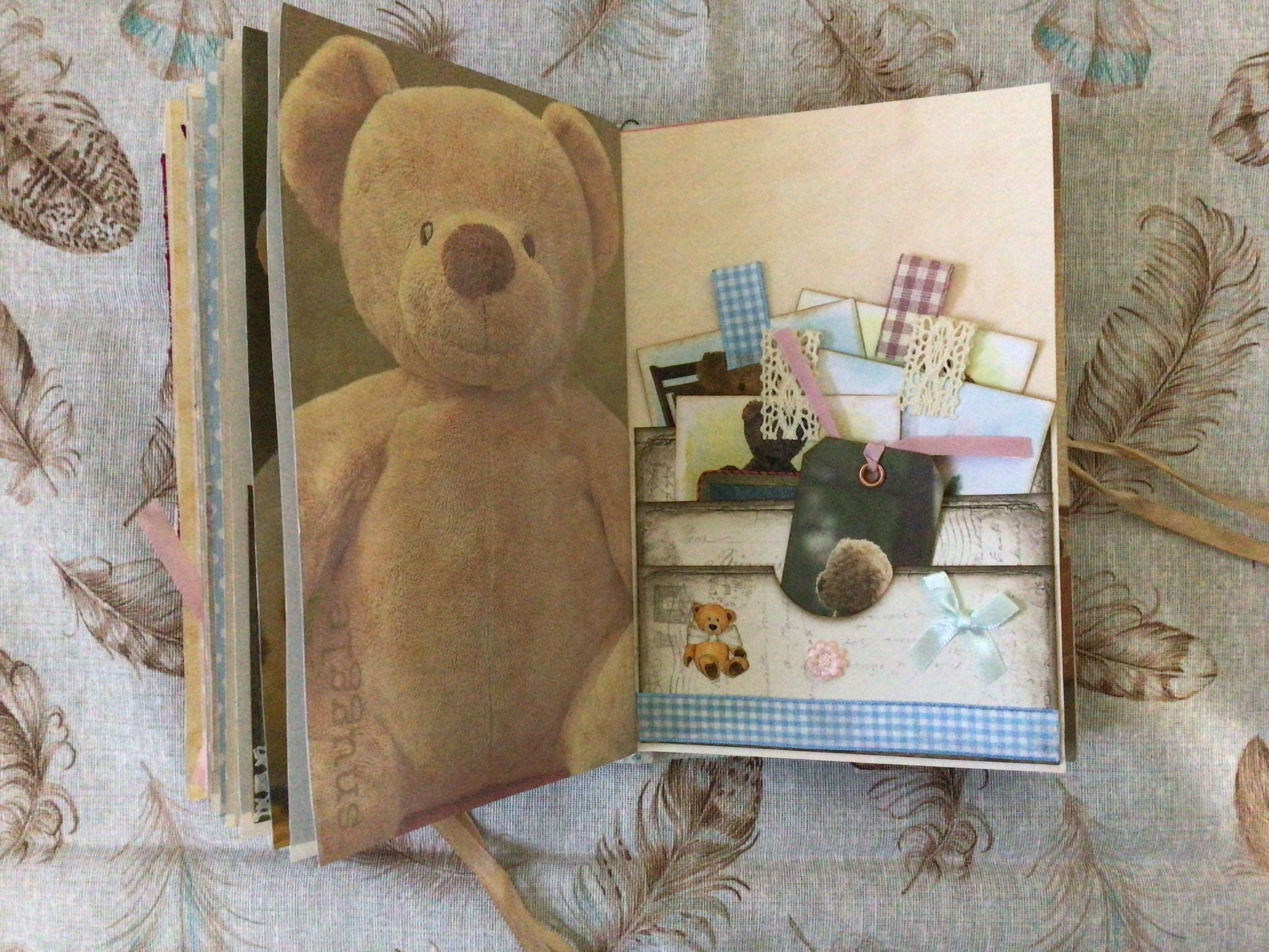 Teddy Bear Journal - Etsy