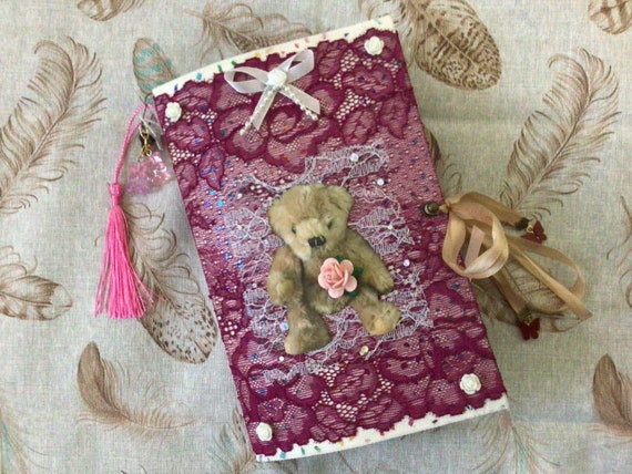 Teddy Bear Journal - Etsy