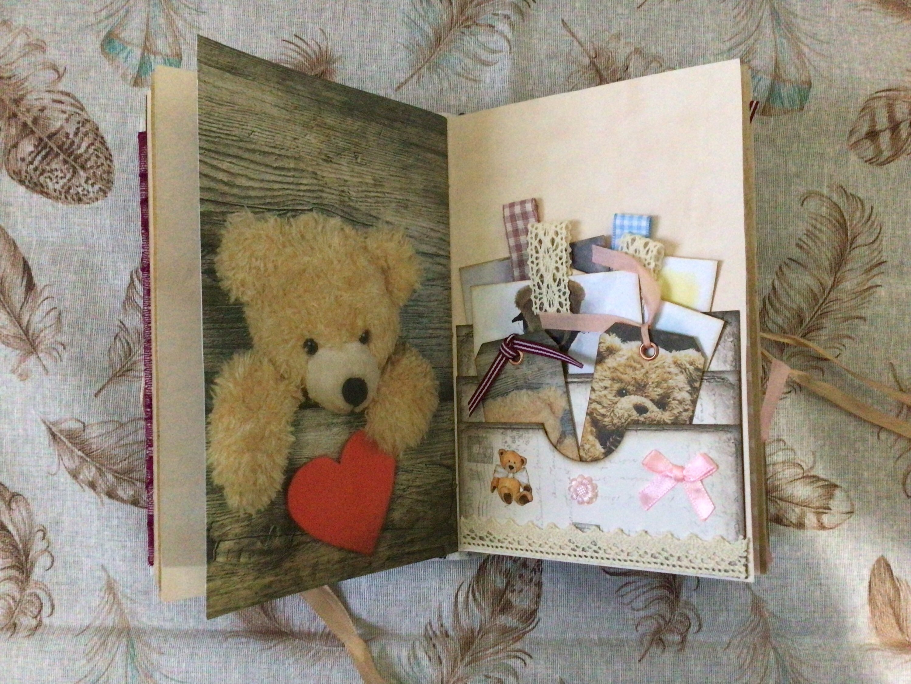 Teddy Bear Journal - Etsy
