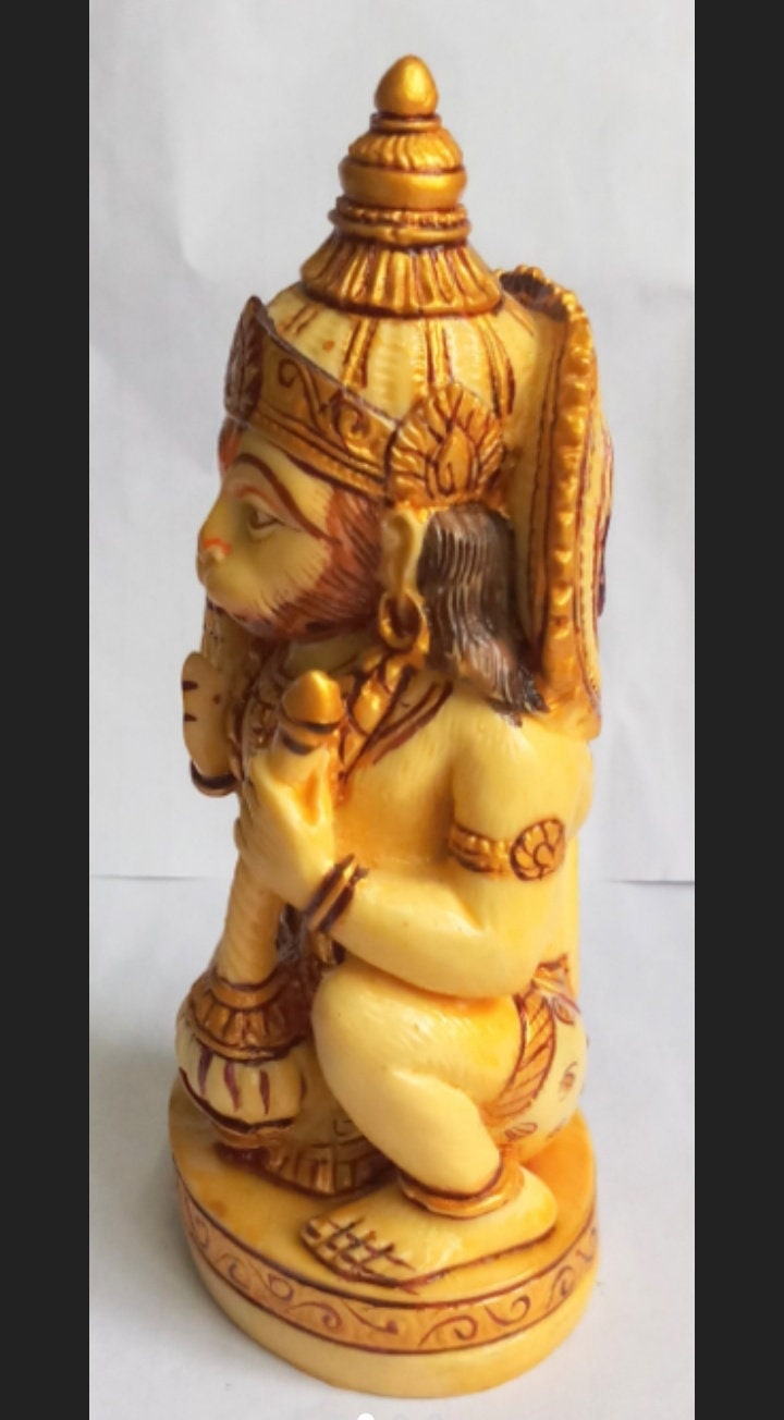 Hanuman Statue, God of Good Luck , Hanuman Idol ,handmade Hanuman ...