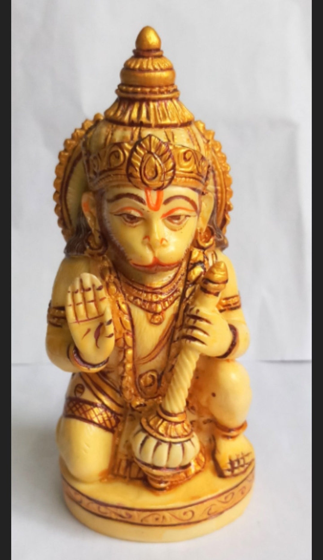 Hanuman Statue, God of Good Luck , Hanuman Idol ,handmade Hanuman ...
