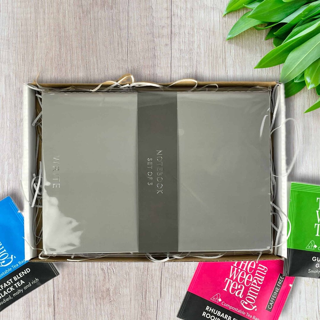 BEAMBOX Stationery Premium Notepad Gift Box Set with a Cuppa - Etsy ...