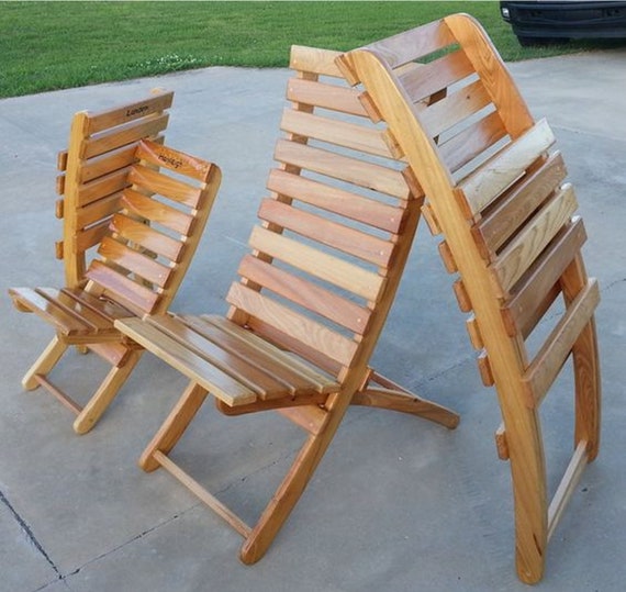 Folding Chair Plans Pdf File Instant Download Collapsible Etsy