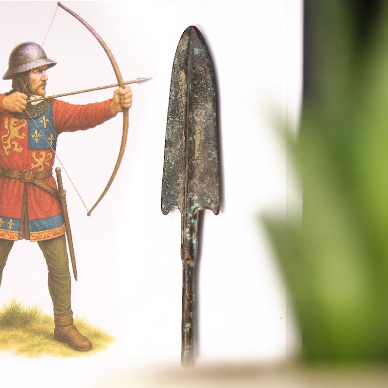 Framed Collectible English Medieval Crusader Arrowhead Authentic ...