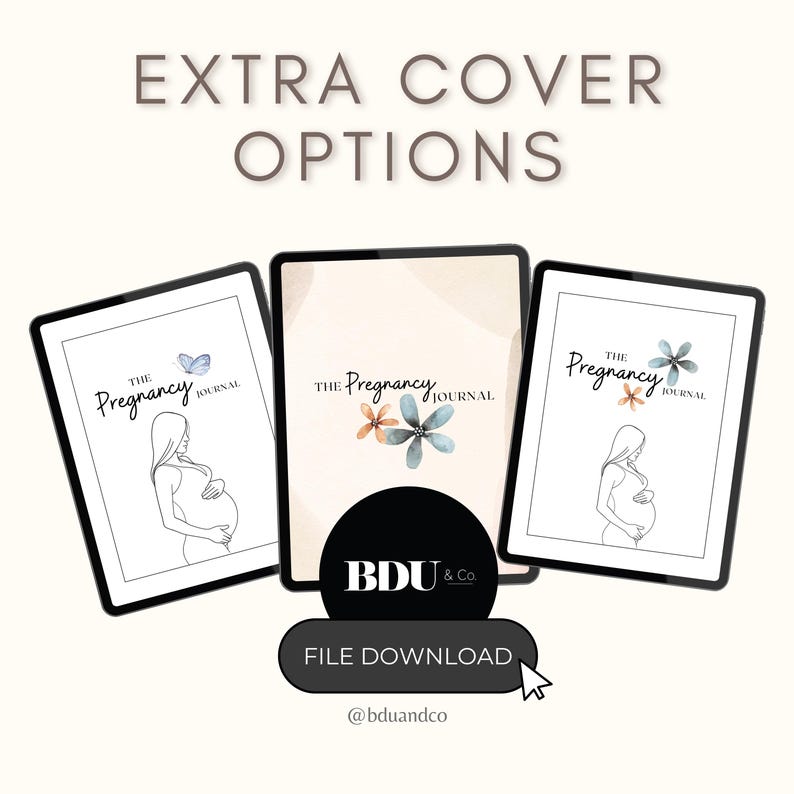 The Pregnancy Journal - Etsy