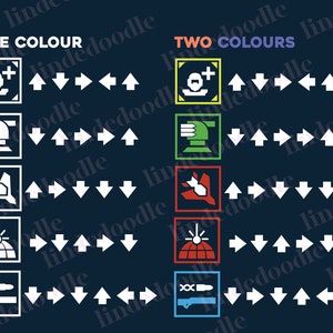 Helldivers 2 Stratagem Decals Waterproof Permanent Vinyl Sticker for ...