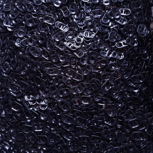 200 Black Aluminum Pop/pull Tabs for Crafts (2-hole) - Etsy