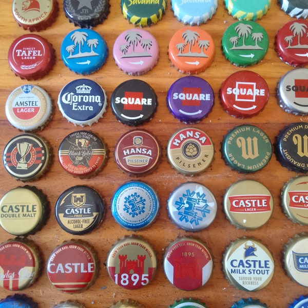 Beer Bottle Cap Collection - Etsy