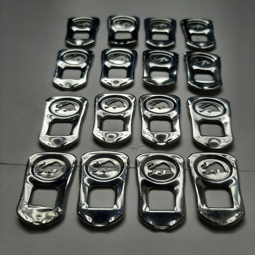 100 Red Bull Aluminum Pop/ Soda/energy Drink Can Pull Tabs for Crafts ...