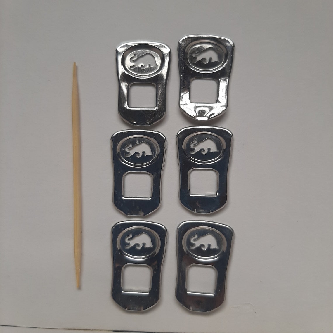 100 Red Bull Aluminum Pop/ Soda/energy Drink Can Pull Tabs for Crafts ...