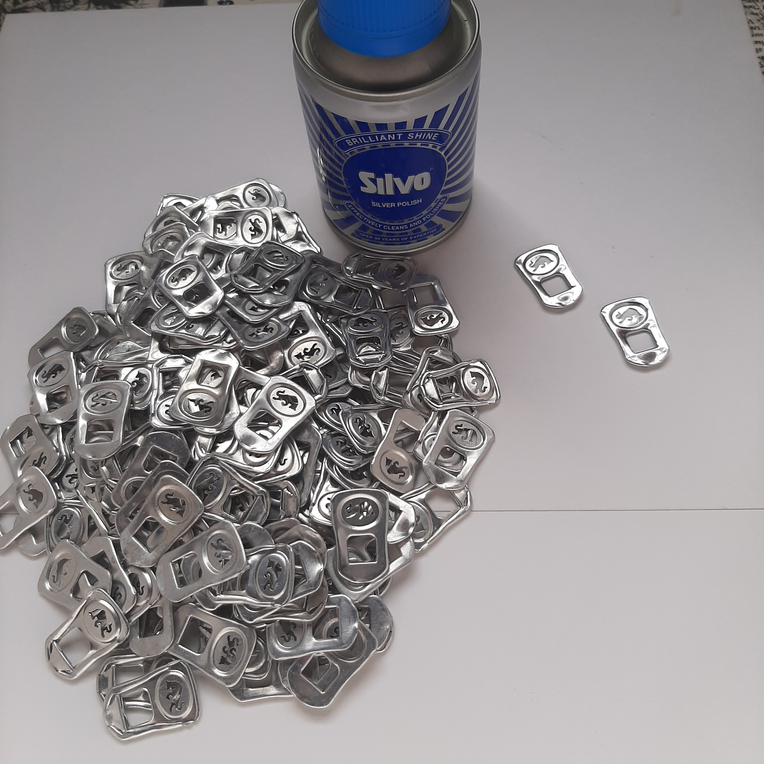 100 Red Bull Aluminum Pop/ Soda/energy Drink Can Pull Tabs for Crafts ...