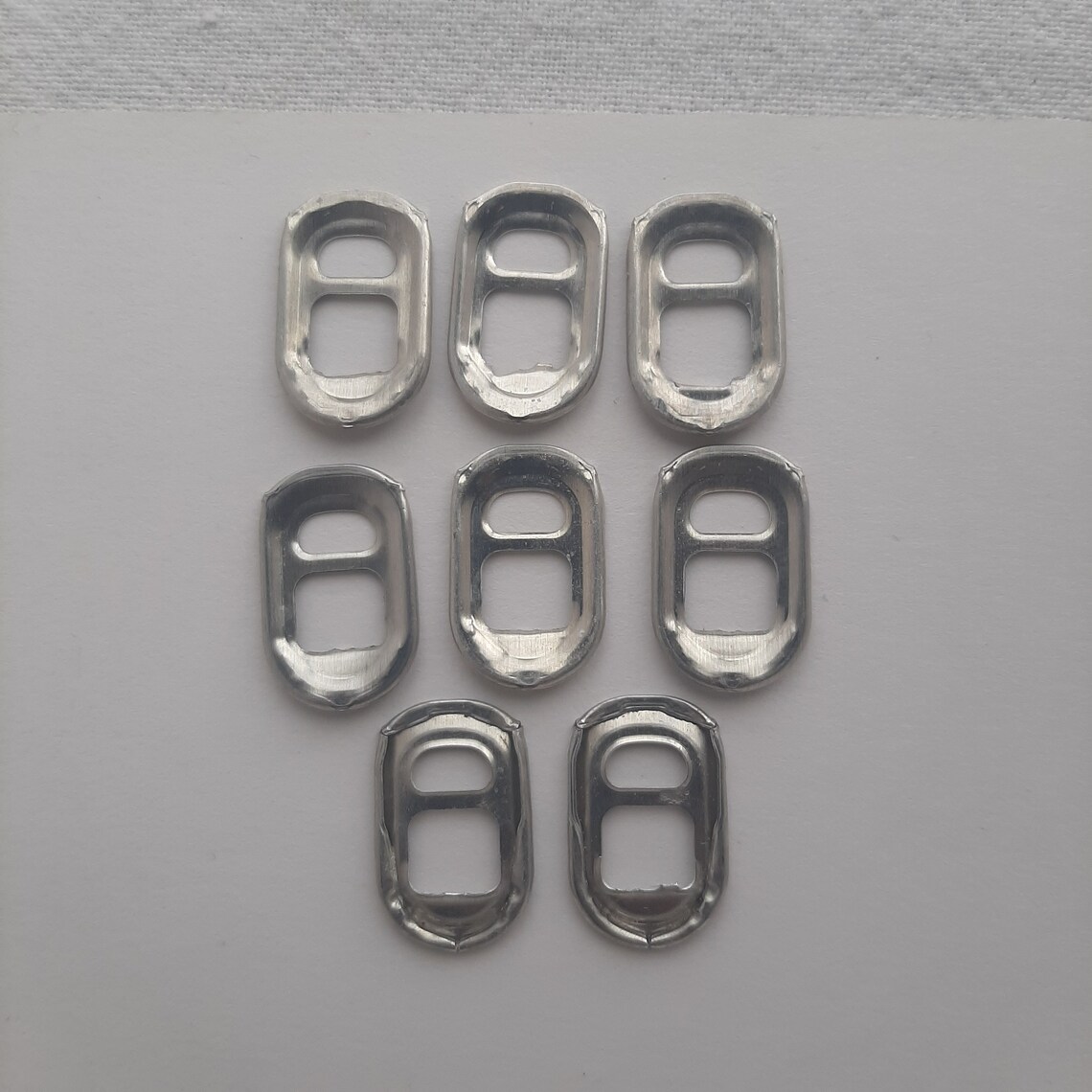 Silver Aluminum Pop-soda Ring Pull Tabs for Crafts (2-hole) - Etsy