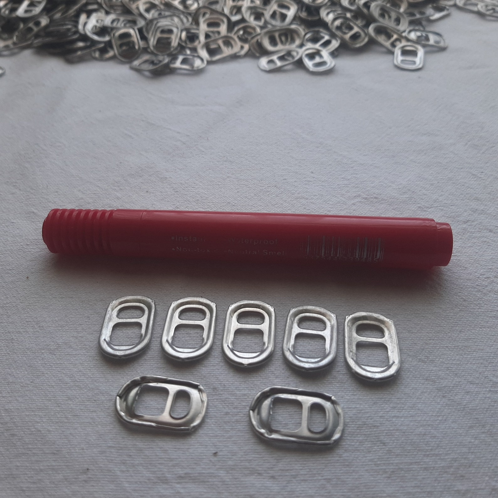 Silver Aluminum Pop-soda Ring Pull Tabs for Crafts (2-hole) - Etsy